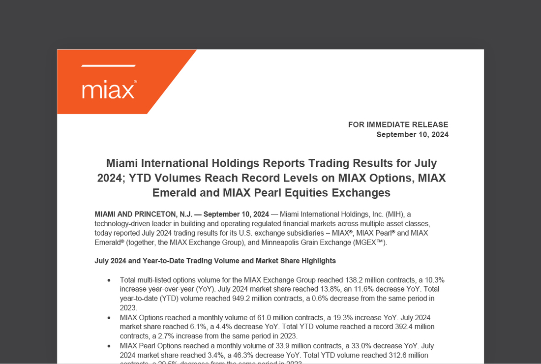 Our Company | MIAX